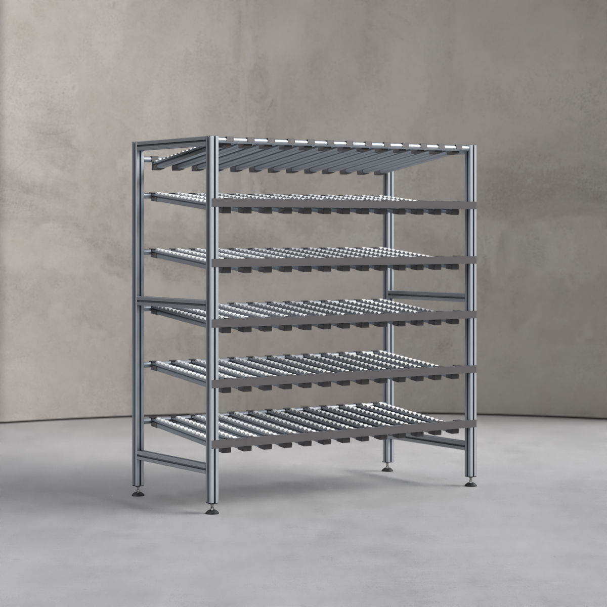 Estantería FIFO Lean Flowrack | Flujo Continuo y Organización Eficaz ...