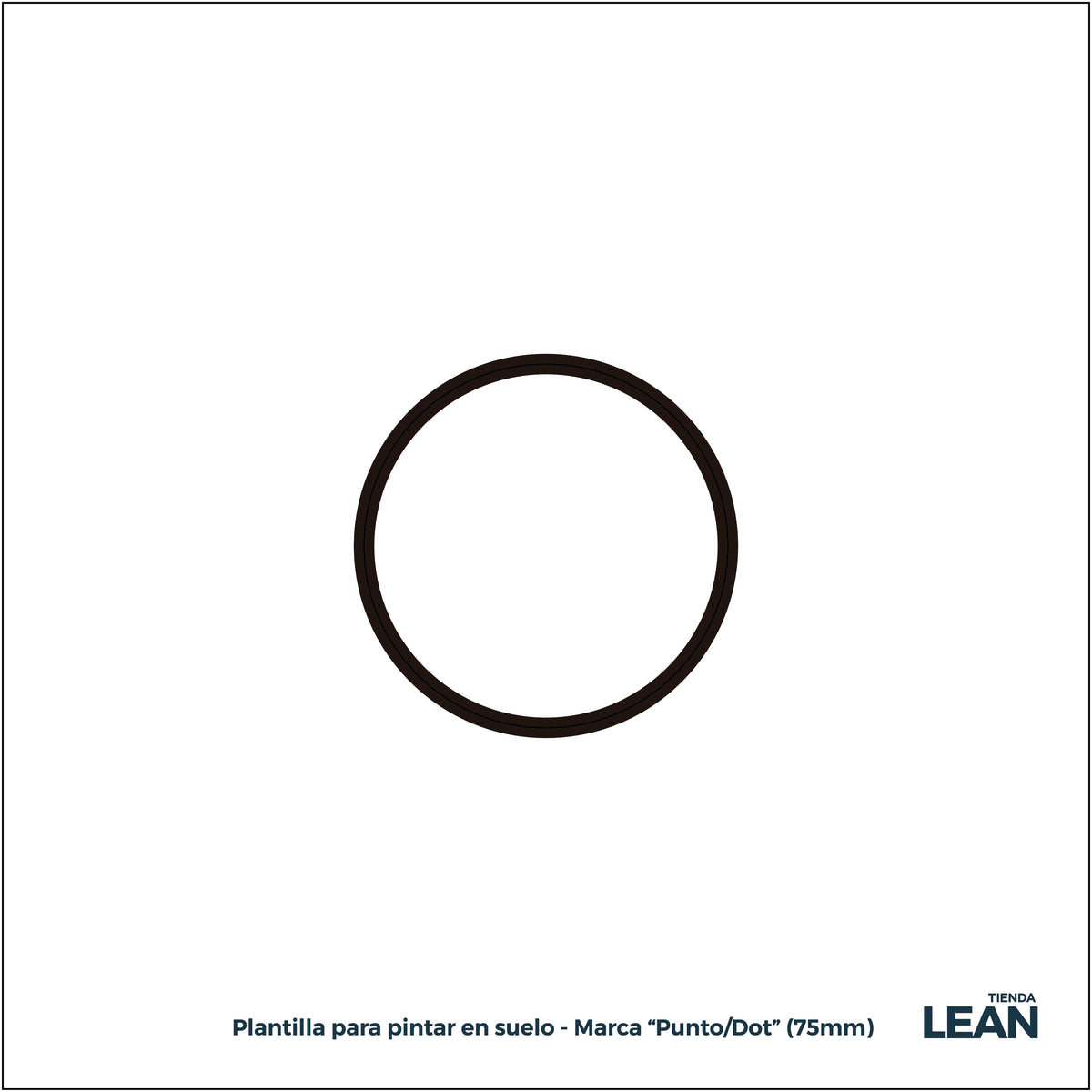 Plantilla Punto Dot Señalización Suelo | PVC o Vinilo Adhesivo – Tienda ...