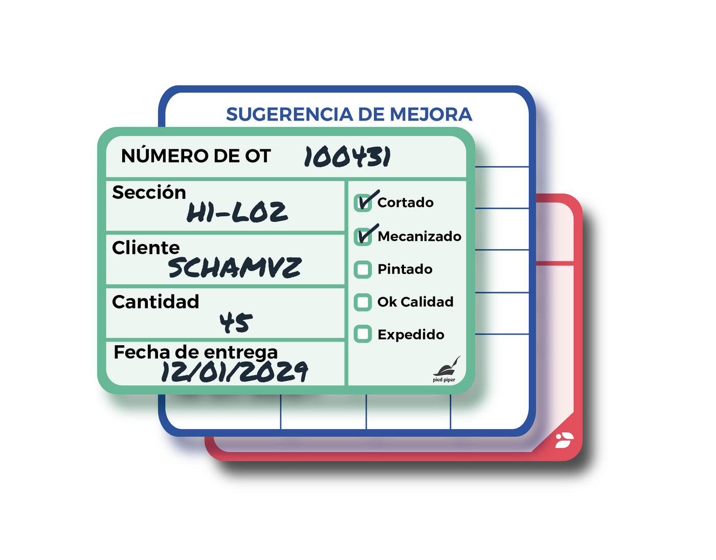 Imanes personalizados producción logistica calidad – Tienda LEAN