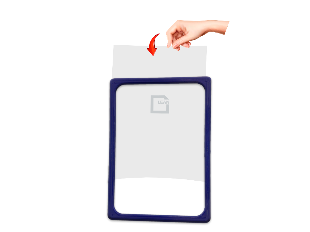 Marco informativo (Pack de 10) – Tienda LEAN